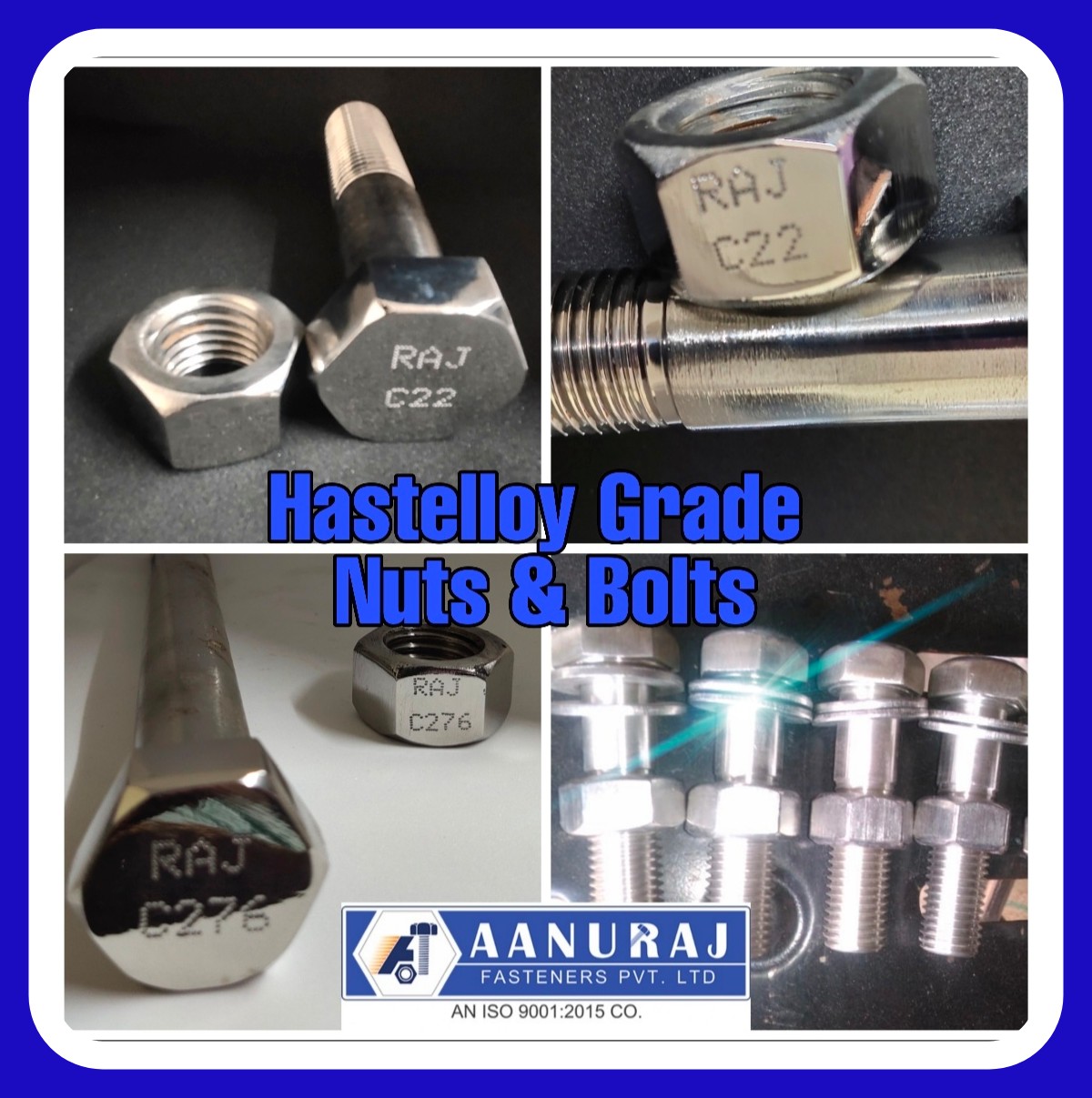 Threaded Fasteners For Mfg Pharma Machinery Manufacturer | Aanuraj ...